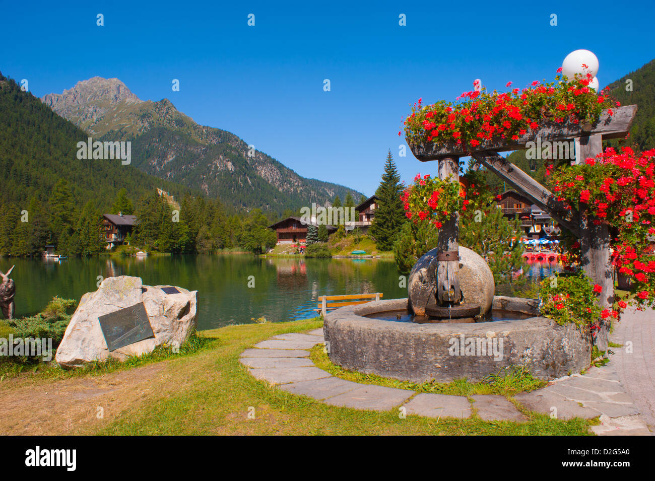 Champex switzerland hi-res stock photography and images - Alamy