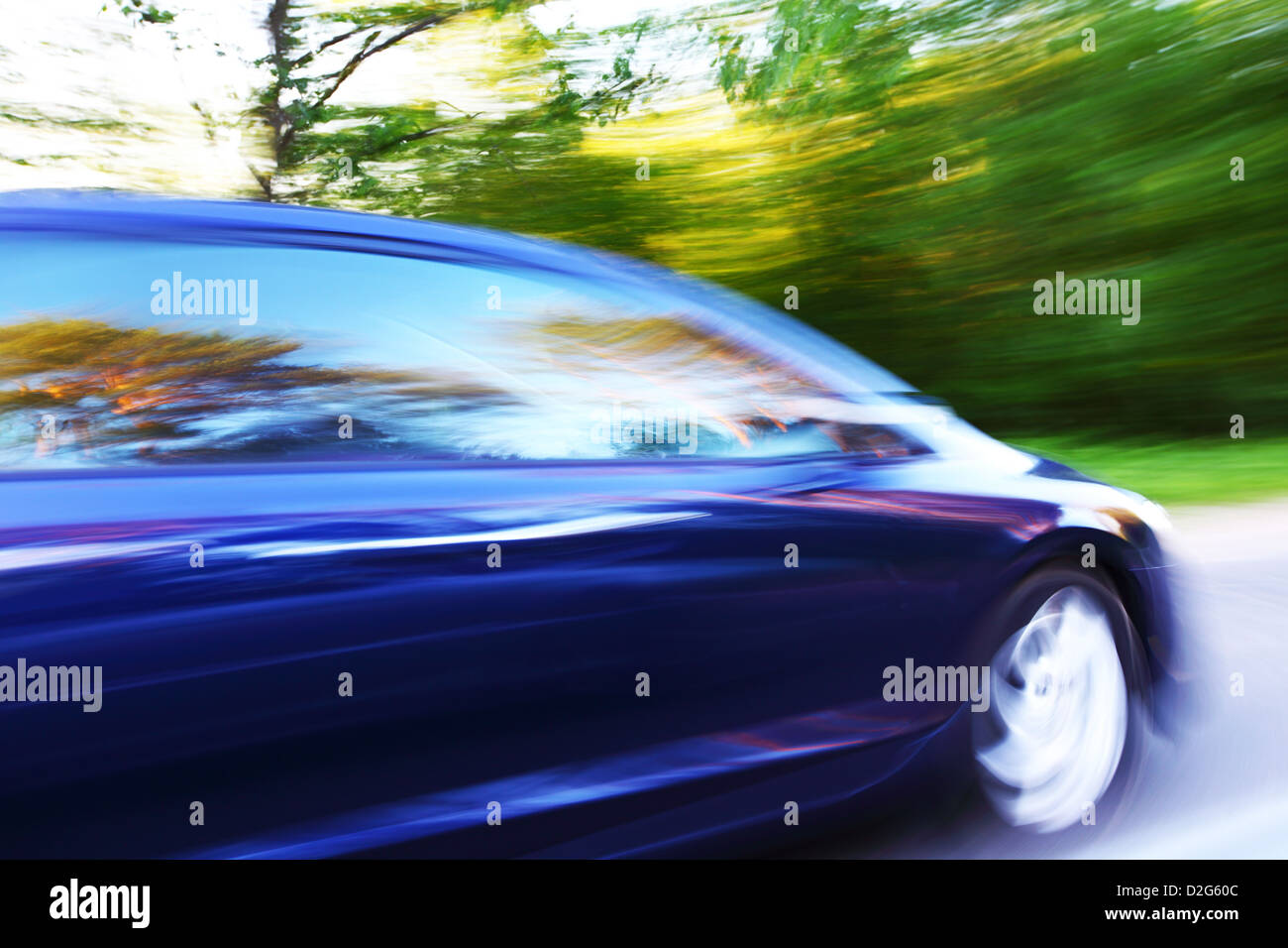 Car corner motion blur hi-res stock photography and images - Alamy