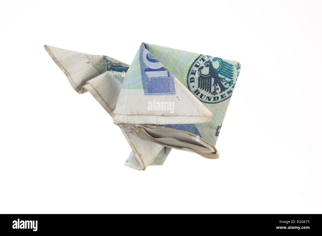 Money frog origami hi-res stock photography and images - Alamy