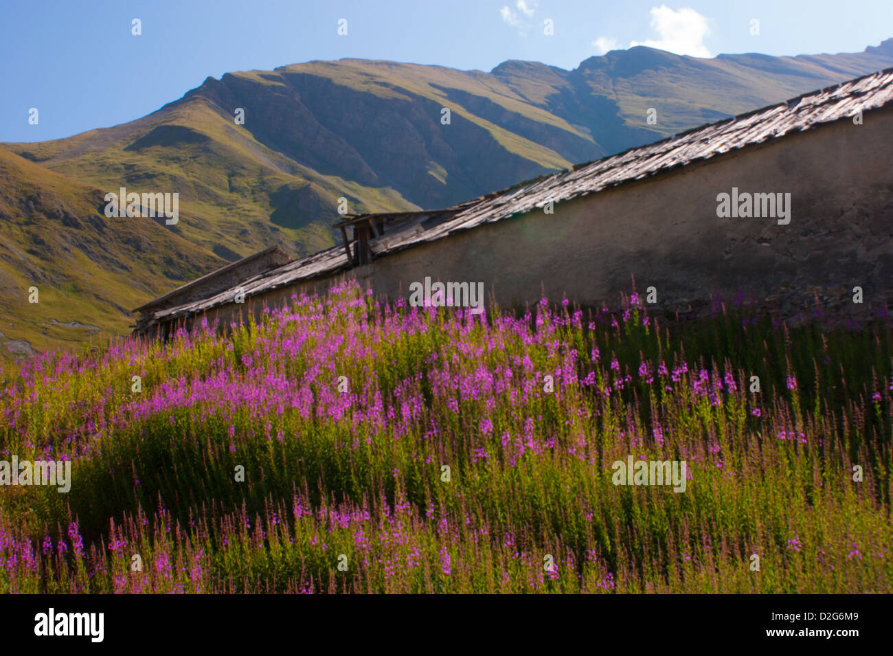 refuge bonetti,val d'aoste,italy Stock Photo - Alamy