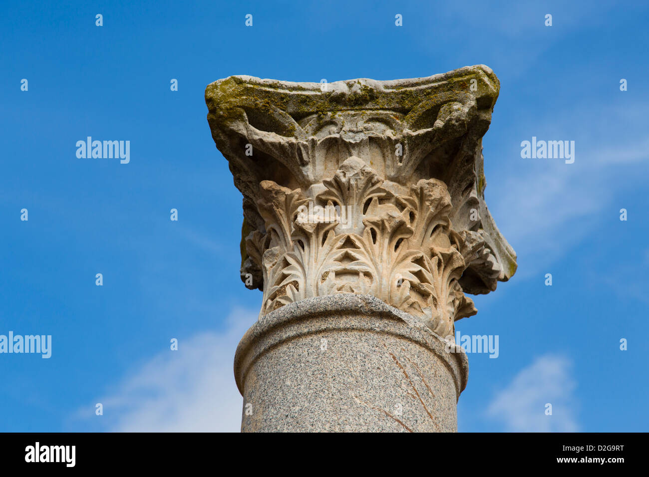 Roman Ruins in Jordan Stock Photo - Alamy