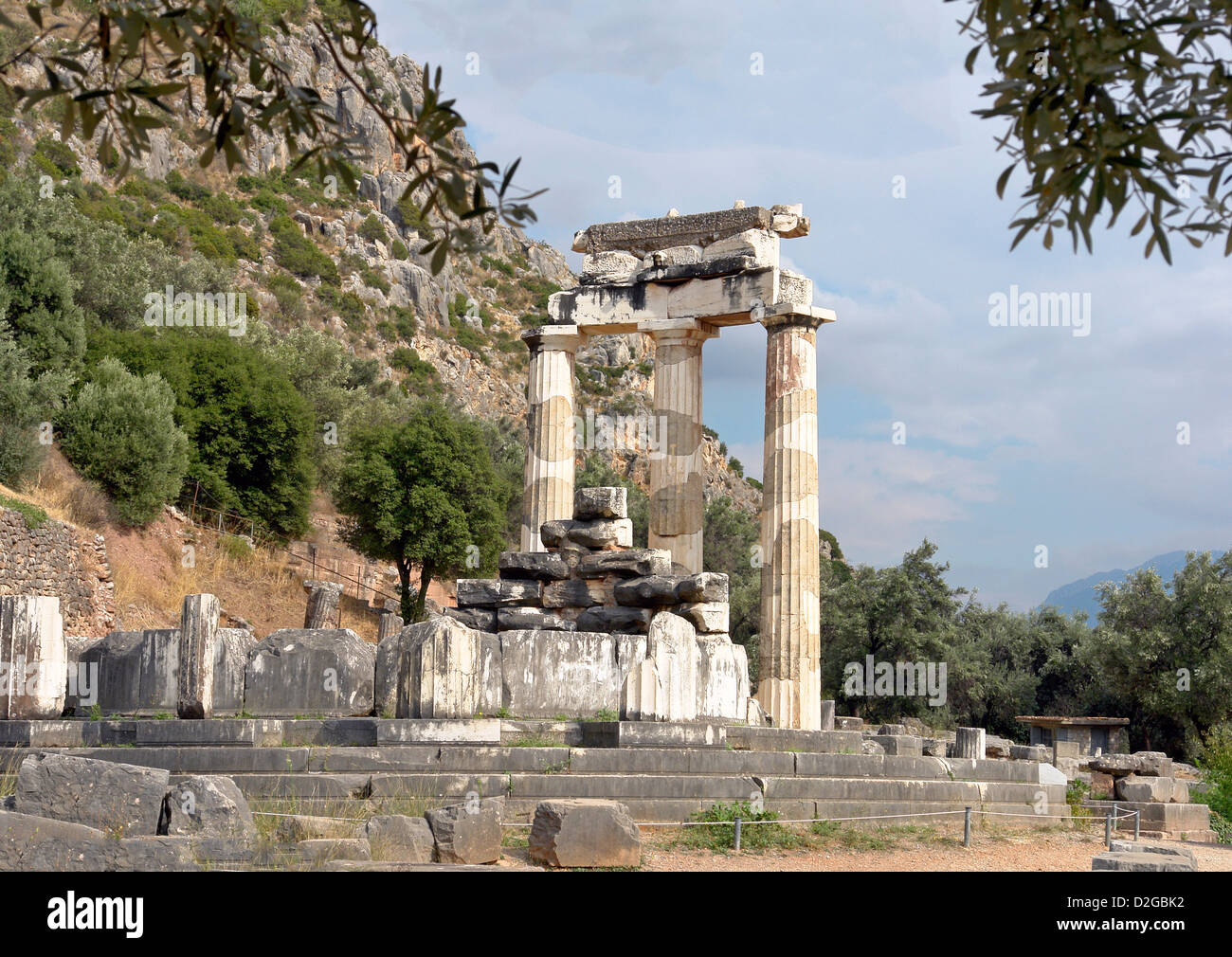 Ancient greek ruins tholos hi-res stock photography and images - Alamy