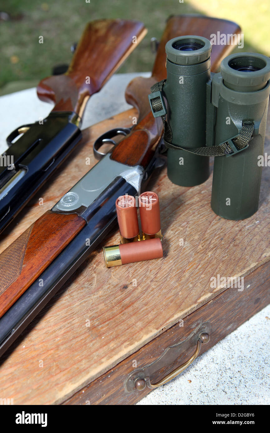 Tools for hunting Stock Photo - Alamy