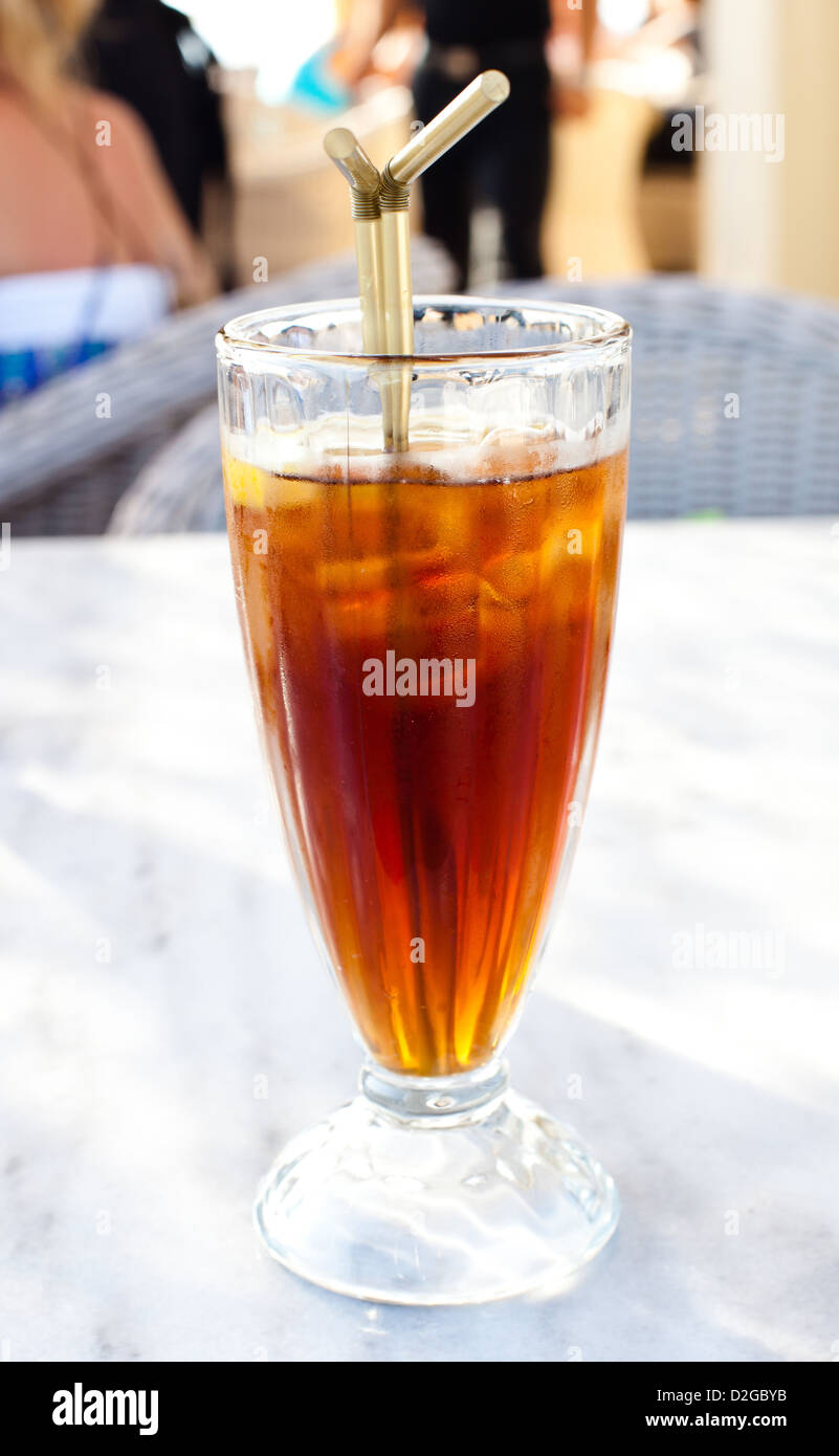 Tall glass iced tea hi-res stock photography and images - Alamy