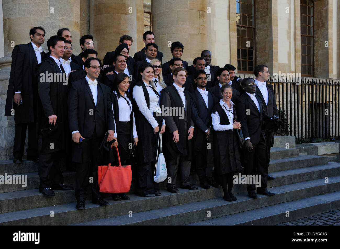 Graduate Students, Posing for Picture Stock Photo - Alamy