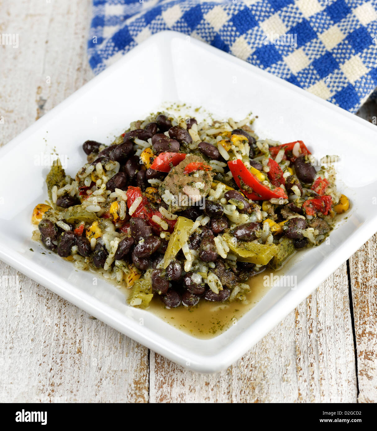 Rice beef vegetables hi-res stock photography and images - Alamy