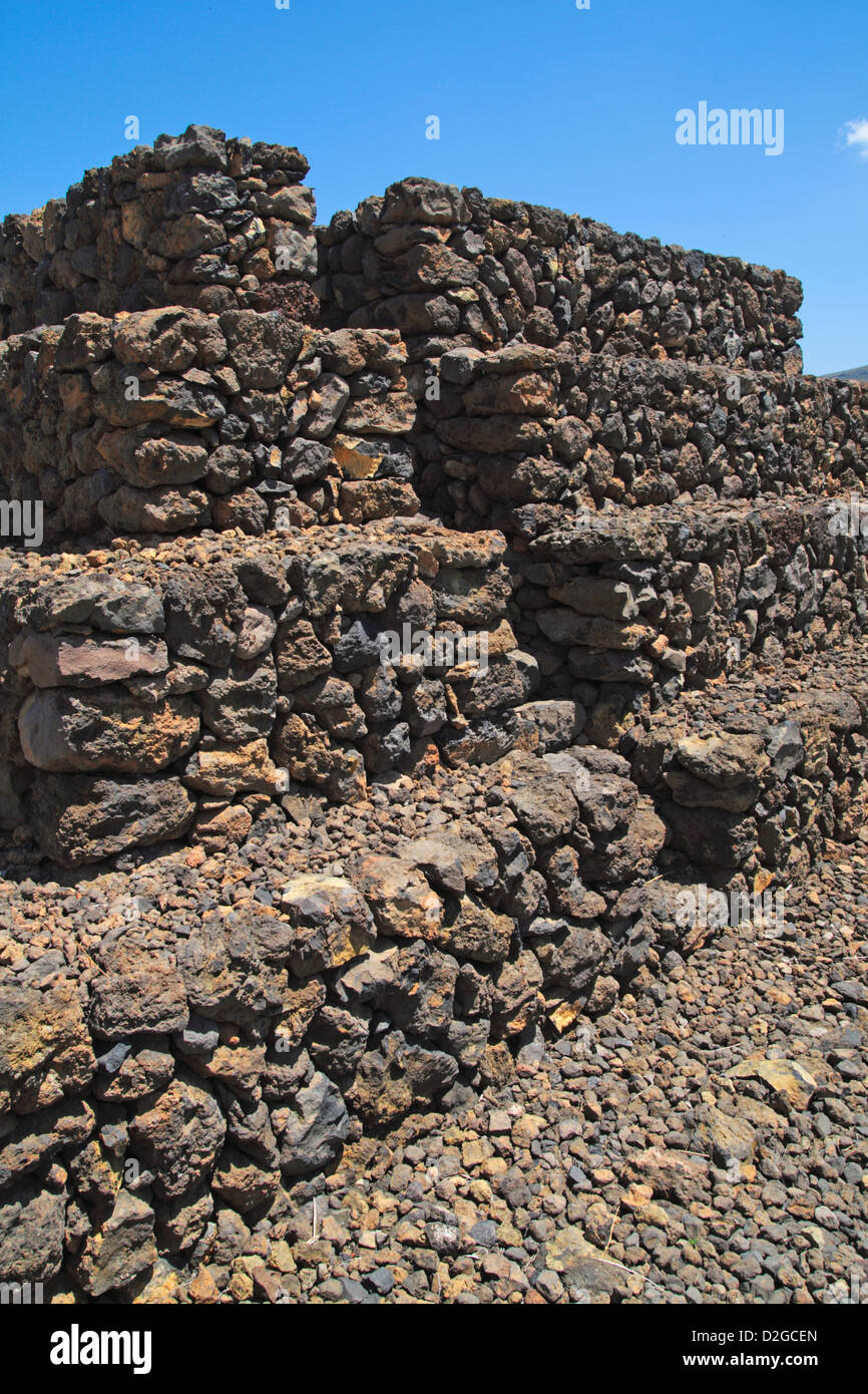Guanche Pyramids exhibition in Güimar municipality (Tenerife island ...