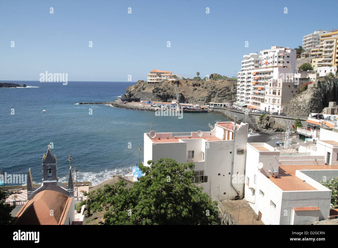 San Marcos beach in Tenerife island Stock Photo - Alamy