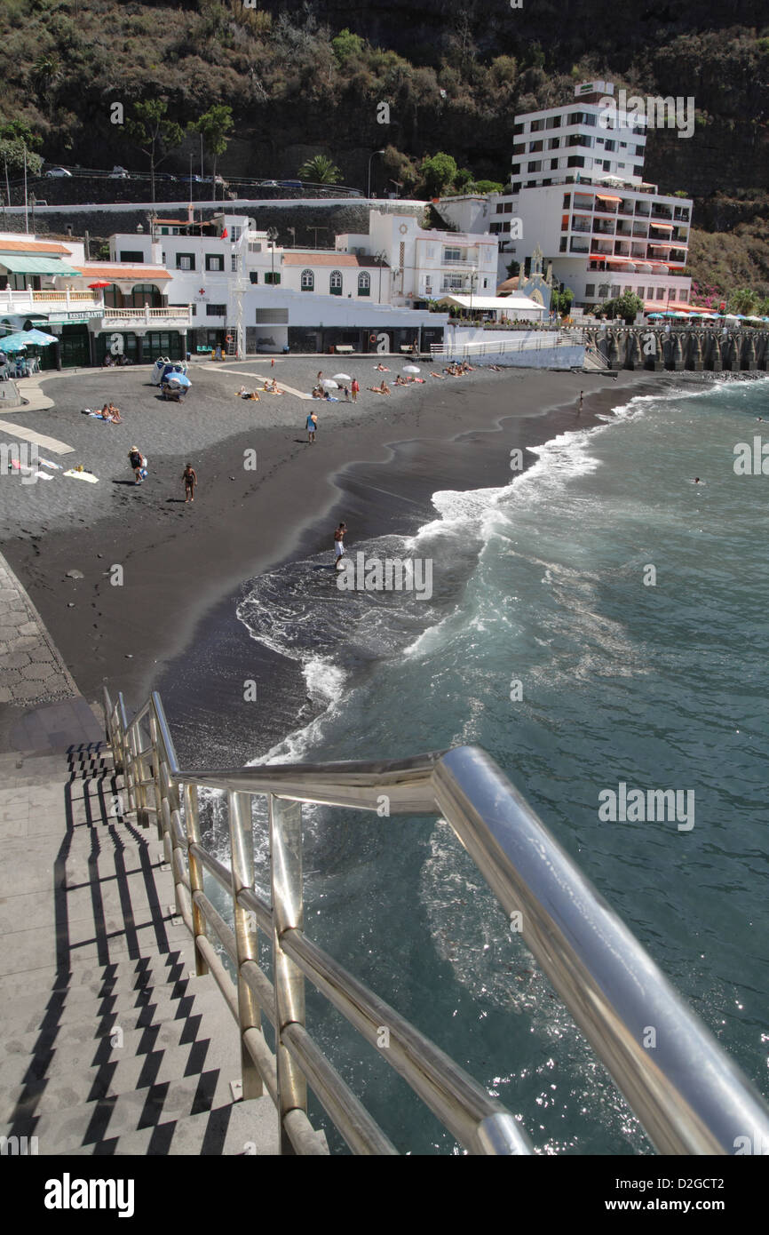 San Marcos beach in Tenerife island Stock Photo - Alamy