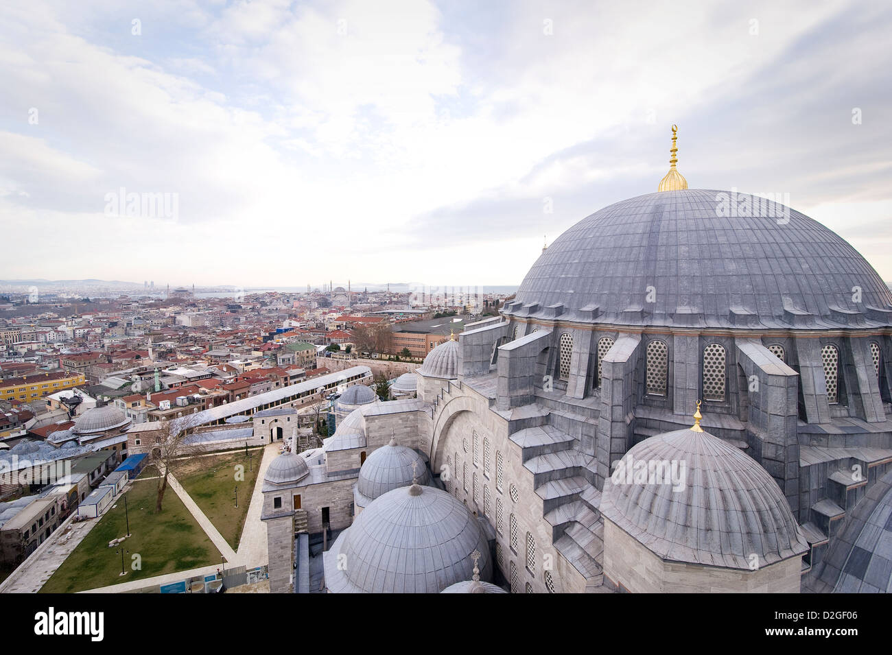 Suleymaniye mosque aerial hi-res stock photography and images - Alamy
