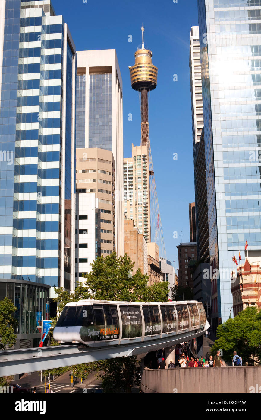 For just on 25 years the futuristic looking Sydney monorail travelled ...