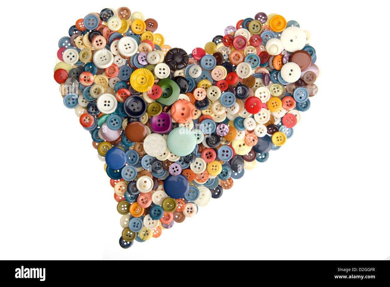 Round pink love heart Cut Out Stock Images & Pictures - Alamy