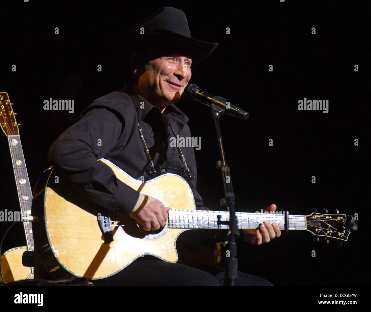 Jan. 23, 2013 - Modesto, CA, USA - Clint Black performs life at the ...