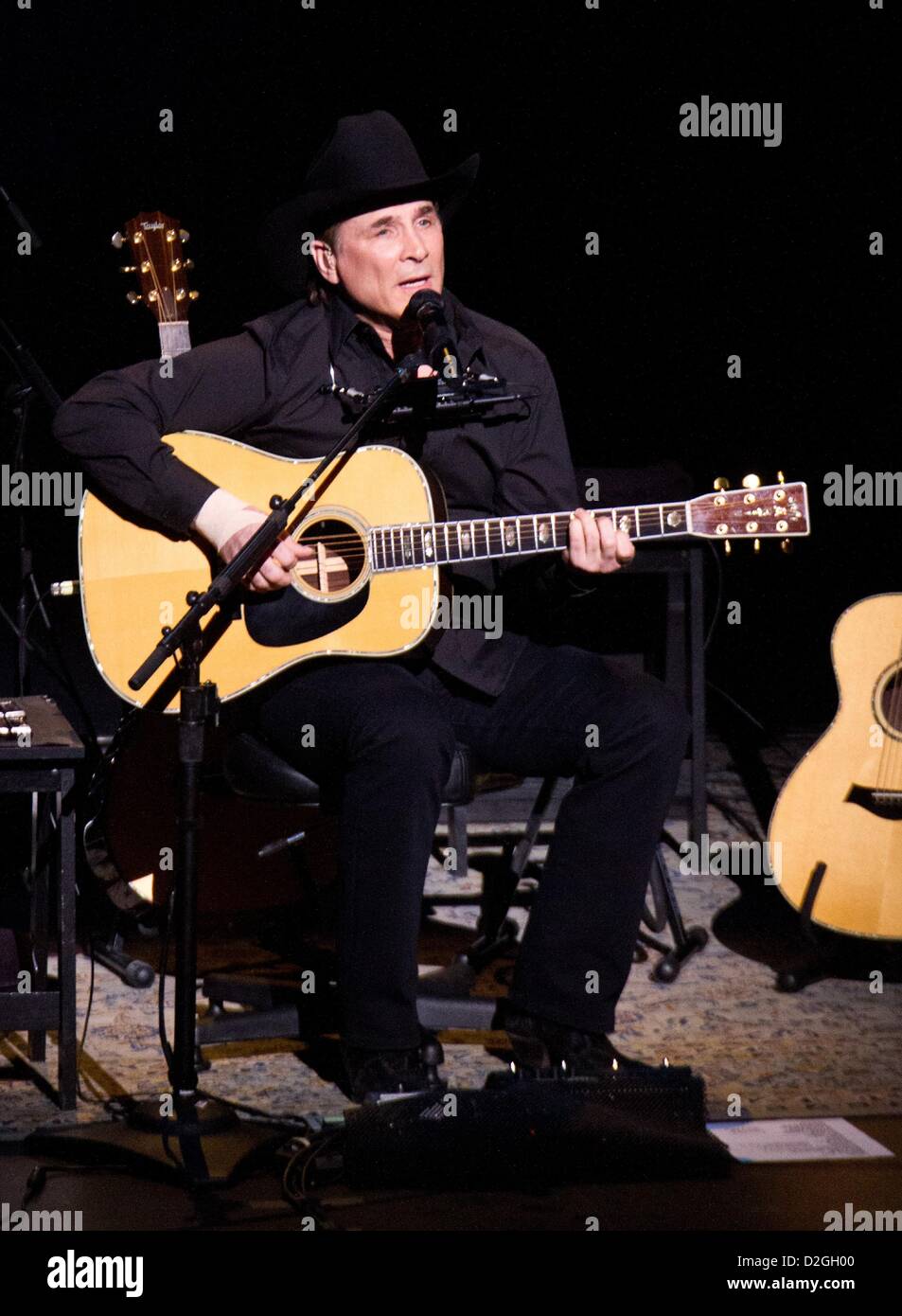 Jan. 23, 2013 - Modesto, CA, USA - Clint Black performs life at the ...