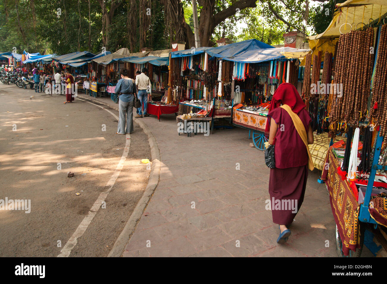 Bodhgaya Bihar India Stock Photo - Alamy