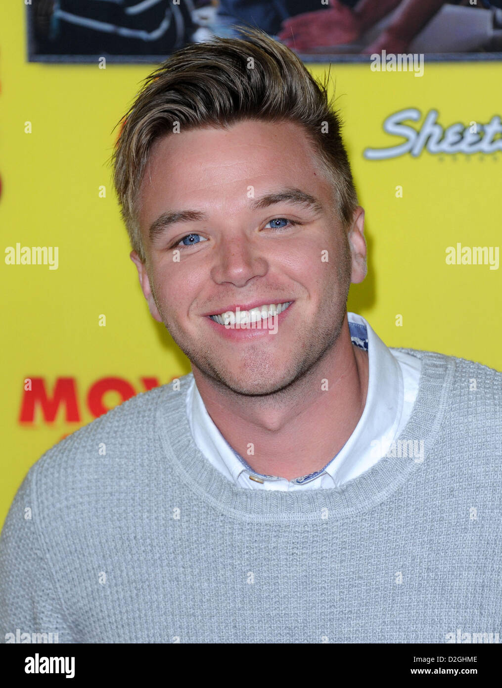 Jan. 23, 2013 - Hollywood, California, U.S. - Brett Davern arrives for ...