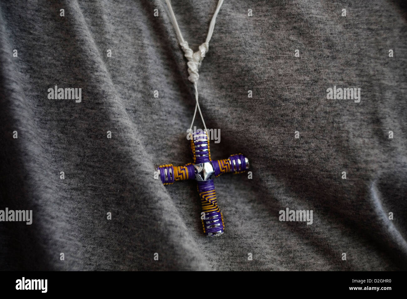 A Christian Cross Stock Photo - Alamy
