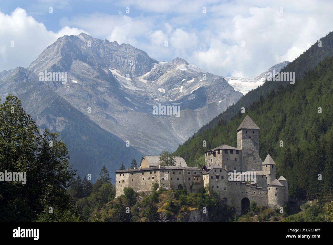 Italy,Trentino Alto Adige,Bolzano, Campo Tures,the castle Stock Photo ...