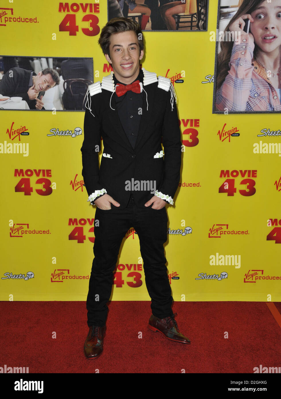 Jan. 23, 2013 - Los Angeles, California, U.S. - Jimmy Bennett attending ...