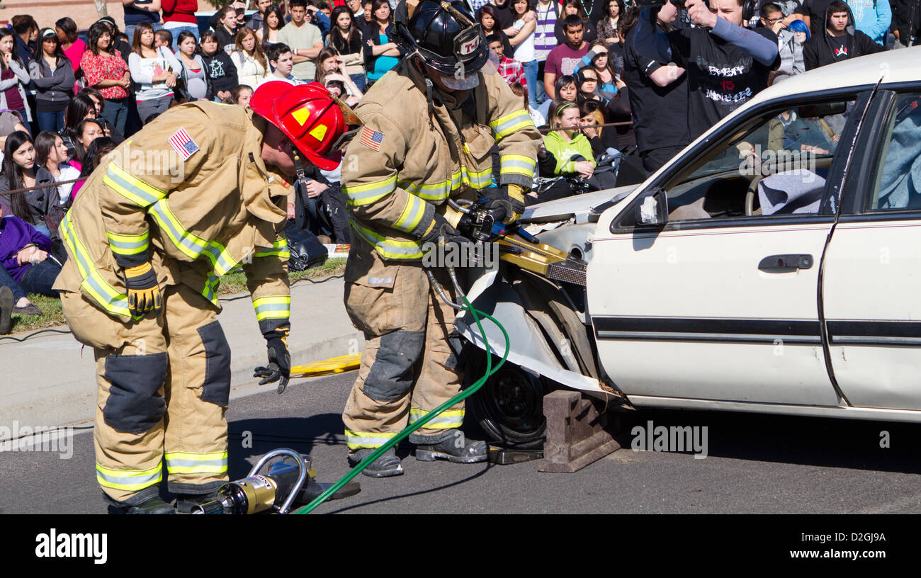 March 8, 2012 - Modesto, CA, USA - ATTENTION GRAPHIC ALL IMAGES ARE FROM FAKE CRASHES. Every 15 ...