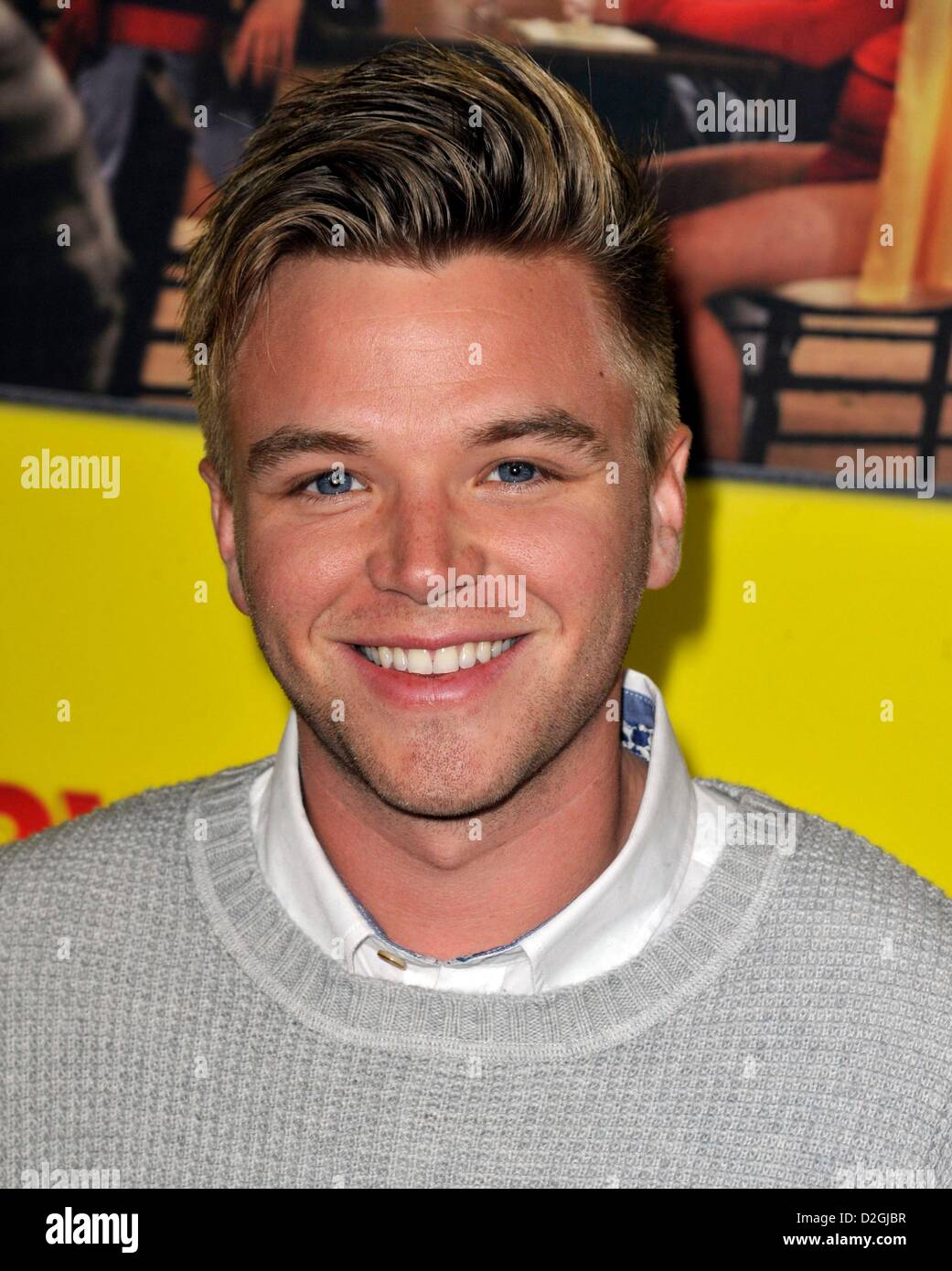 Brett Davern at arrivals for MOVIE 43 Premiere, Grauman's Chinese ...