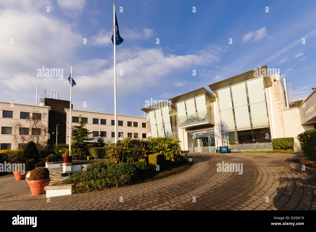 Exterior of the Stormont Hotel, Belfast Stock Photo - Alamy