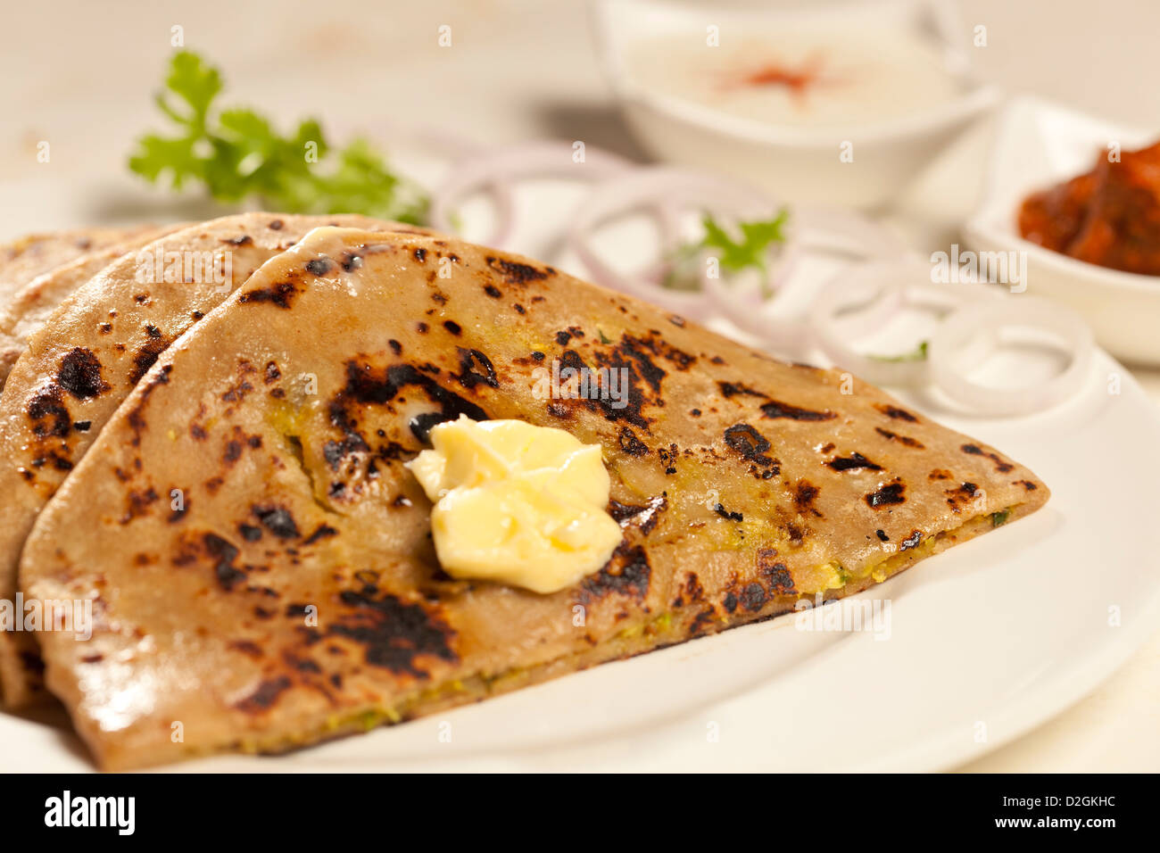 Paratha hi-res stock photography and images - Alamy