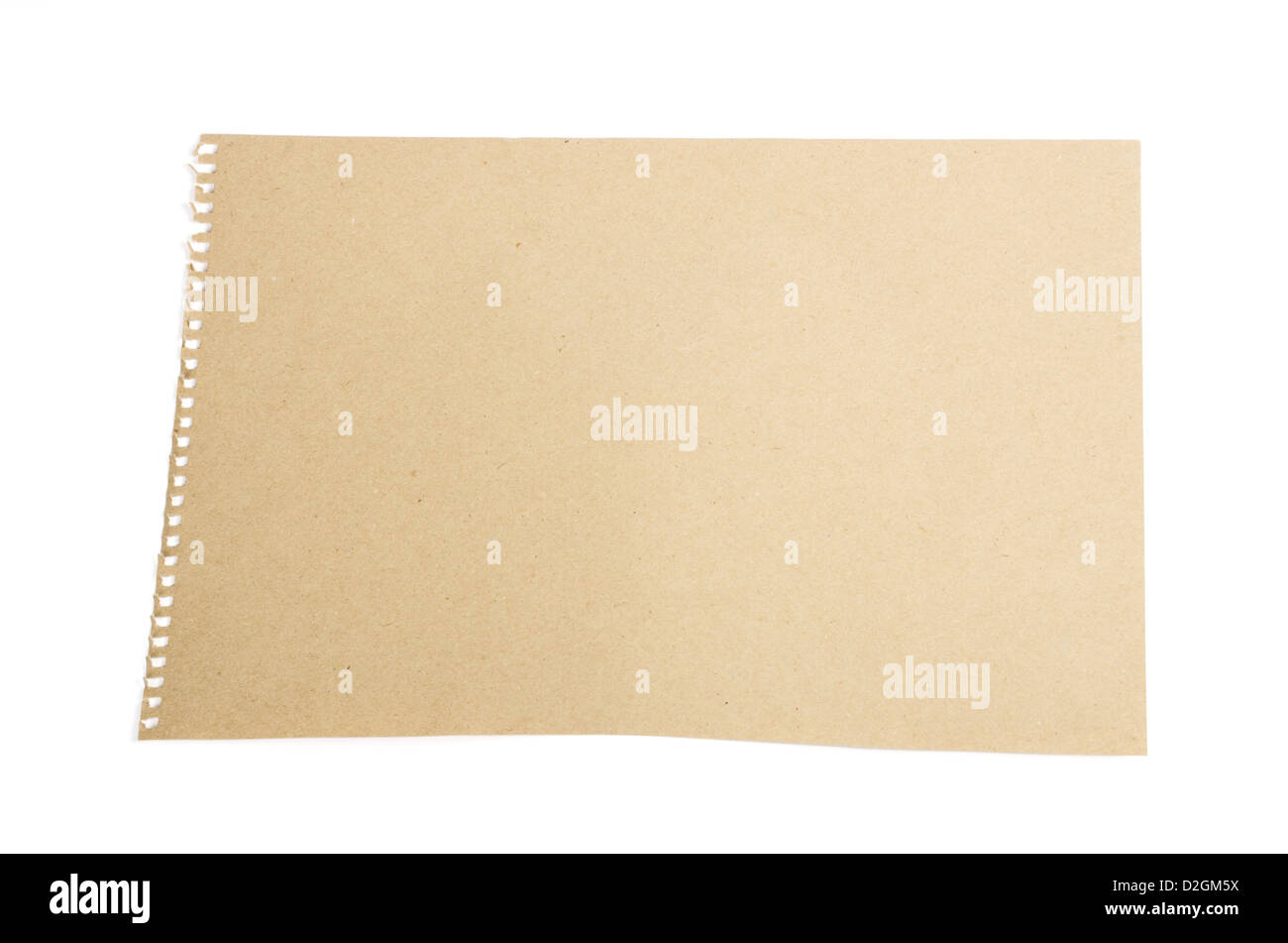 page of paper Stock Photo - Alamy