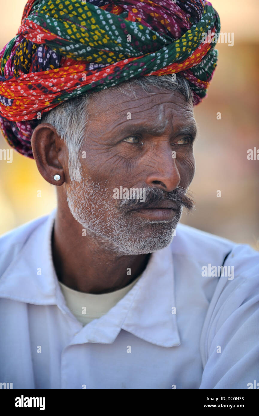 Indian man portrait Stock Photo - Alamy