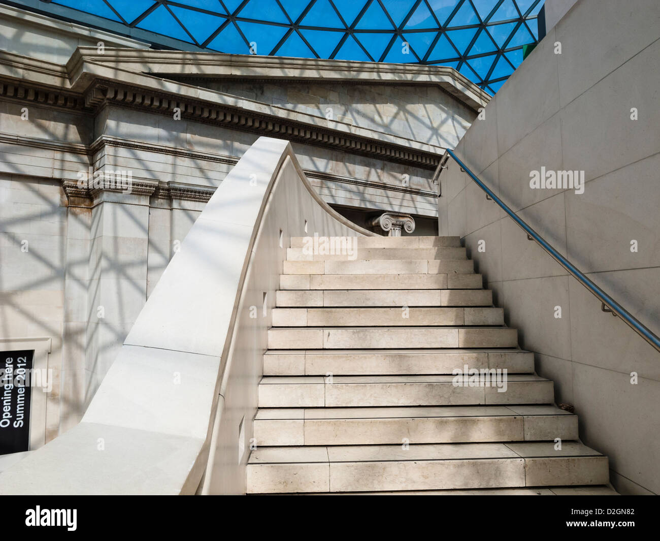 British museum stairs hi-res stock photography and images - Alamy