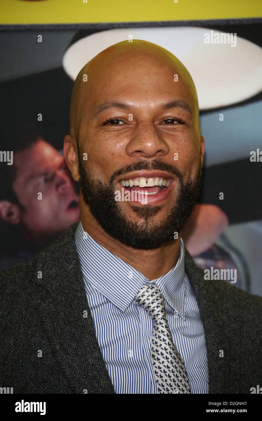 US rapper, musician and actor Common arrives for the premiere of the ...