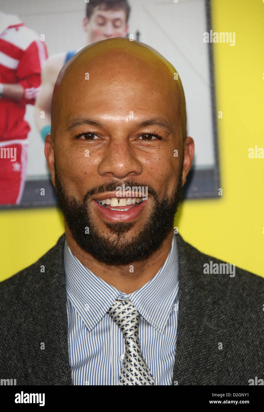 US rapper, musician and actor Common arrives for the premiere of the ...