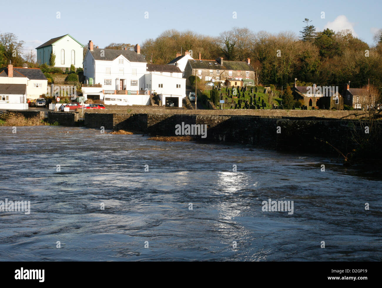 Llechryd river hi-res stock photography and images - Alamy