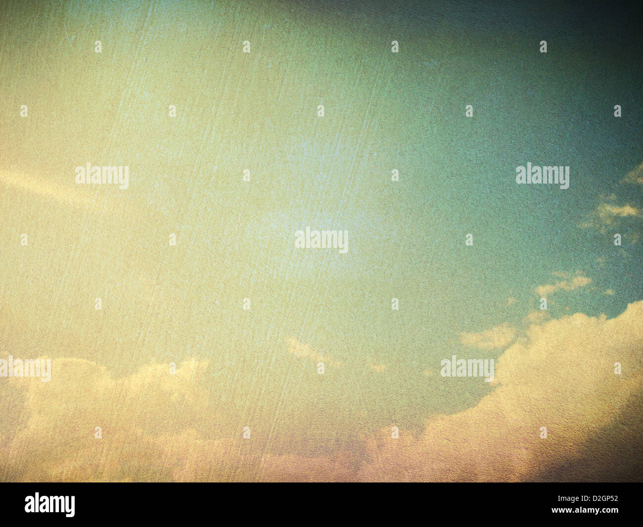 retro image of cloudy sky Stock Photo - Alamy