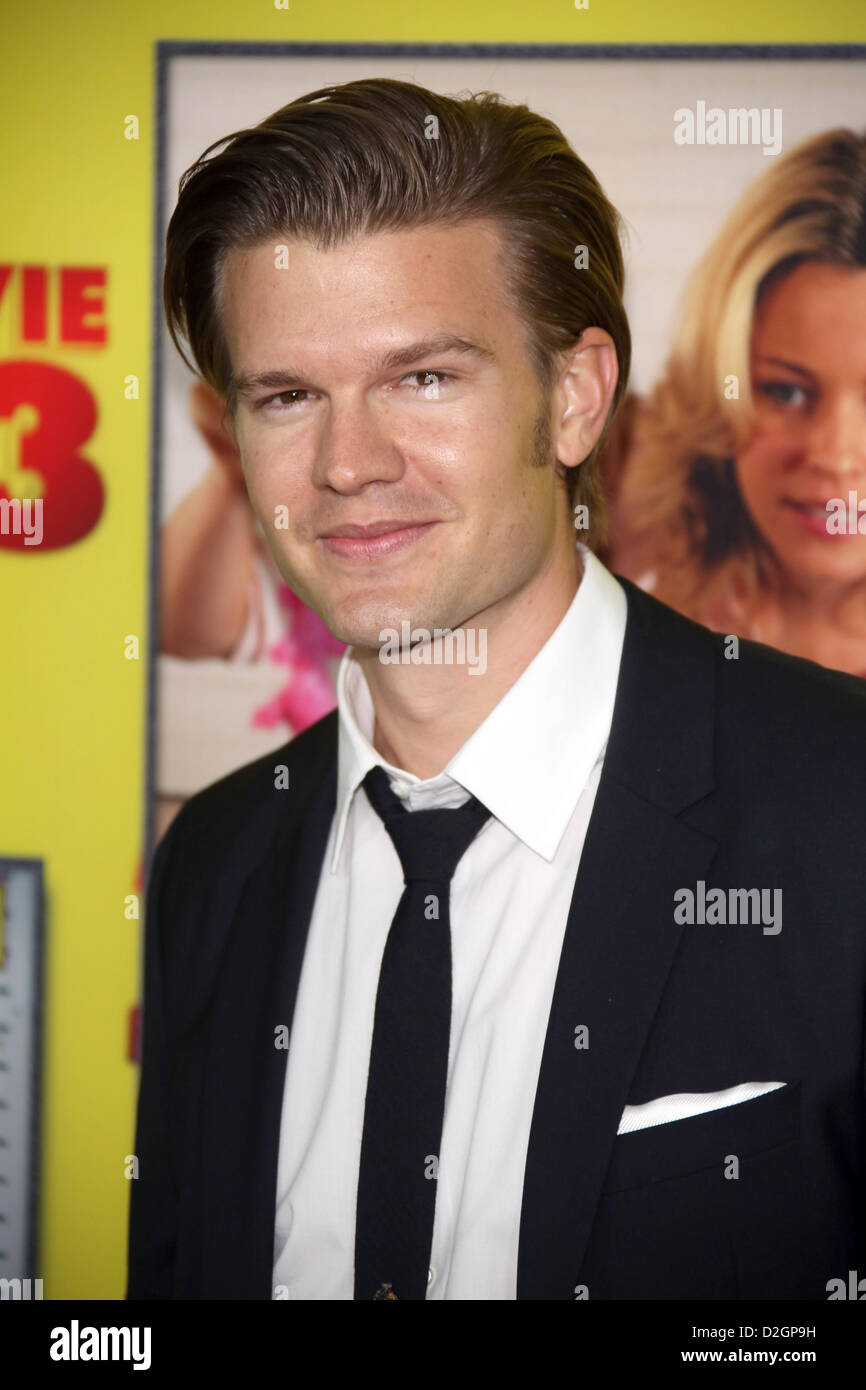 US actor Brian Flaccus arrives for the premiere of the film 'Movie 43 ...
