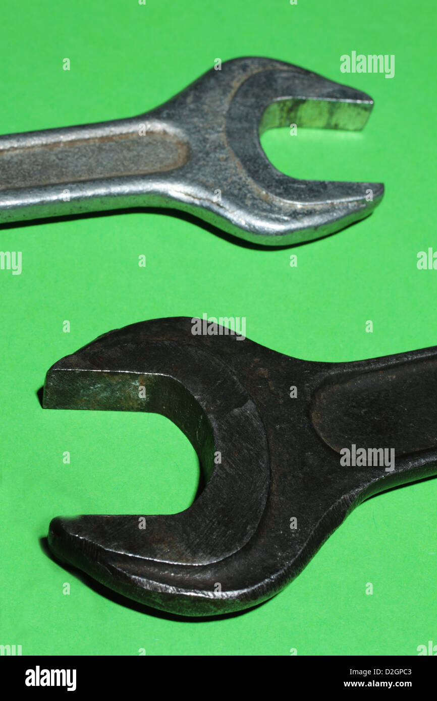 Green wrench hi-res stock photography and images - Alamy