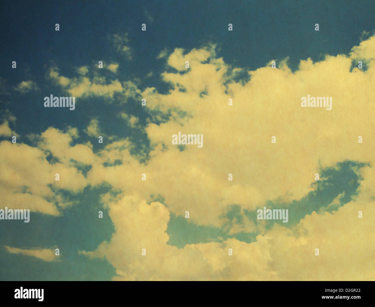 Retro sky hi-res stock photography and images - Alamy