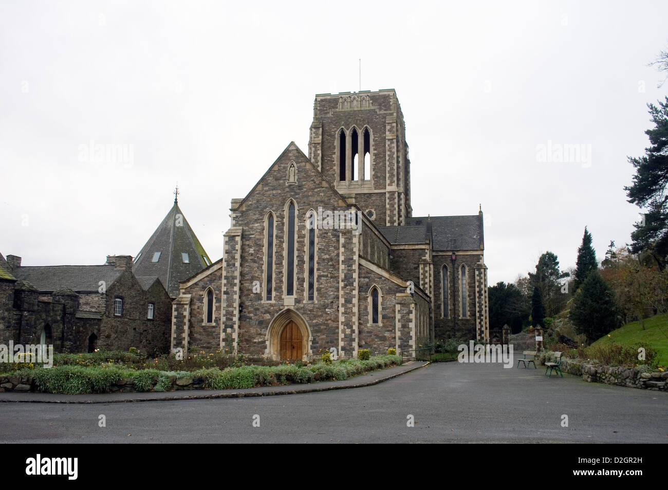 A religious monastery in Leicestershire in the United Kingdom Stock ...