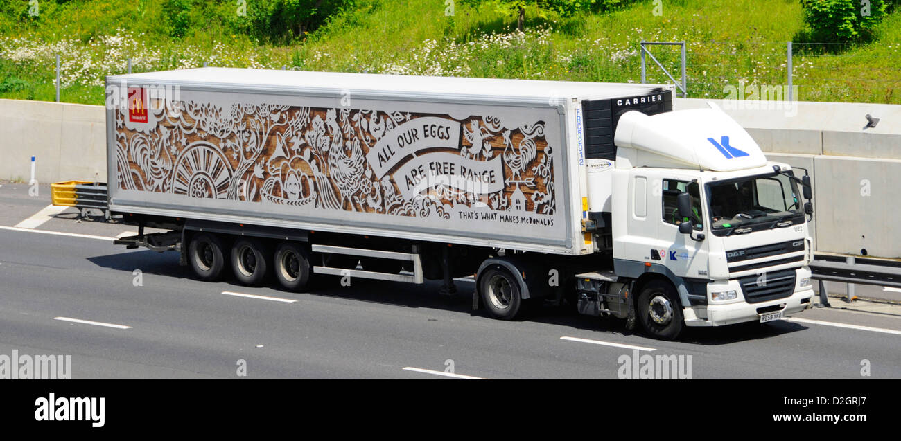 Mcdonalds delivery truck hi-res stock photography and images - Alamy