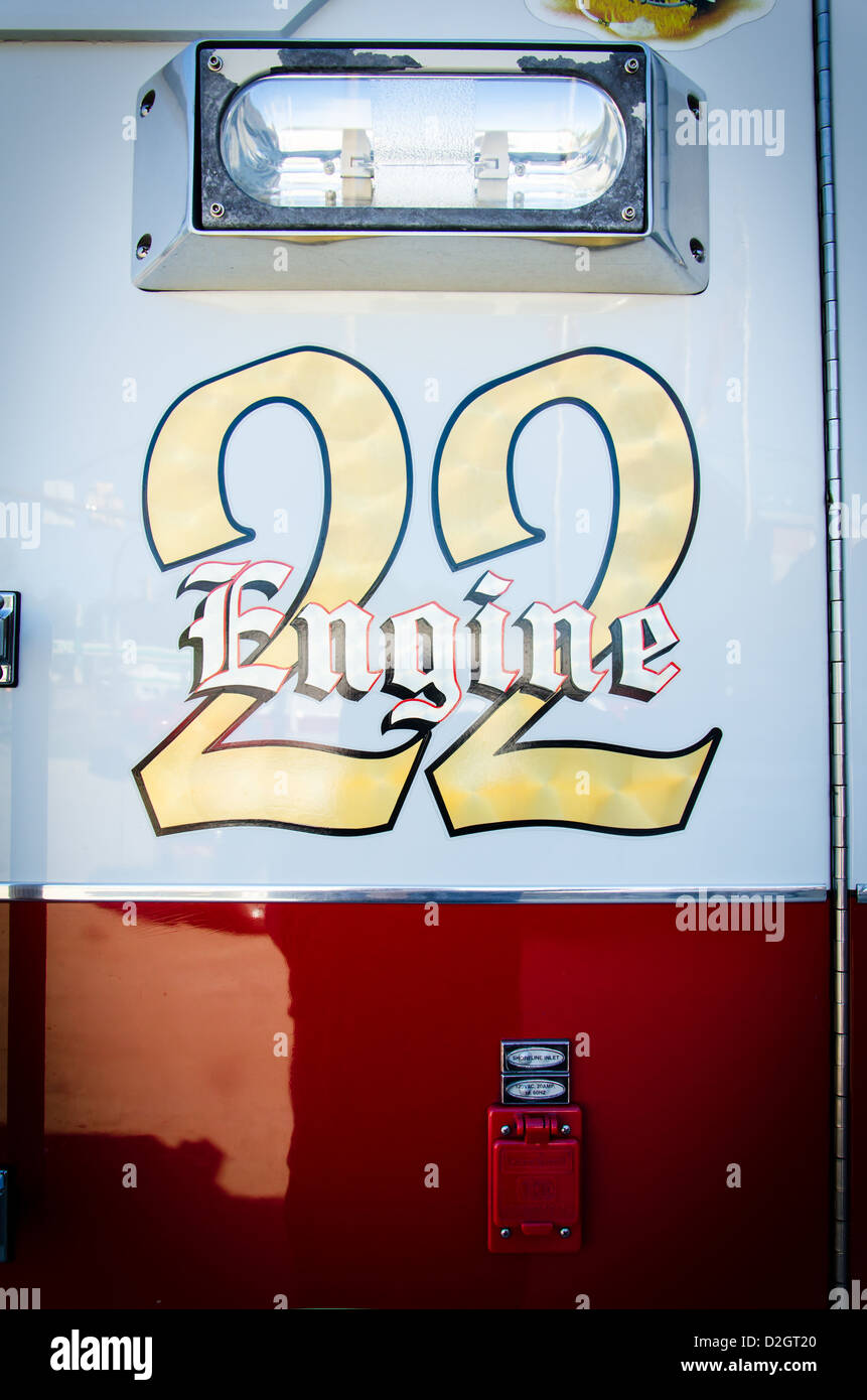 Engine No.22 - Ellicott City Volunteer Fire Service Stock Photo - Alamy