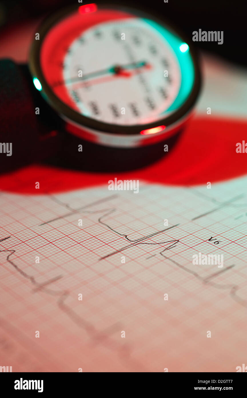 Ecg test hi-res stock photography and images - Alamy