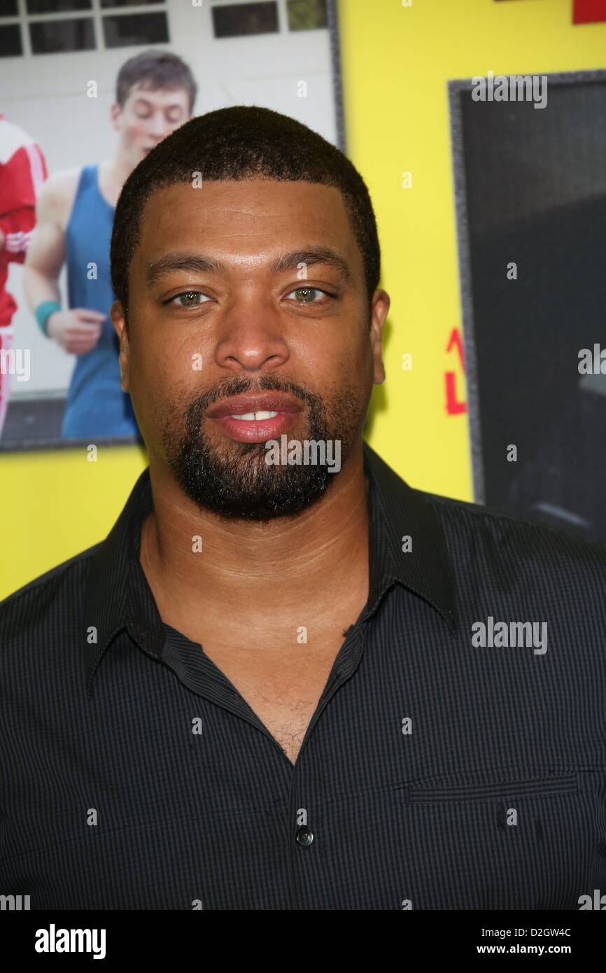 US actor DeRay Davis arrives at the premiere of "Movie 43" at Grauman's ...