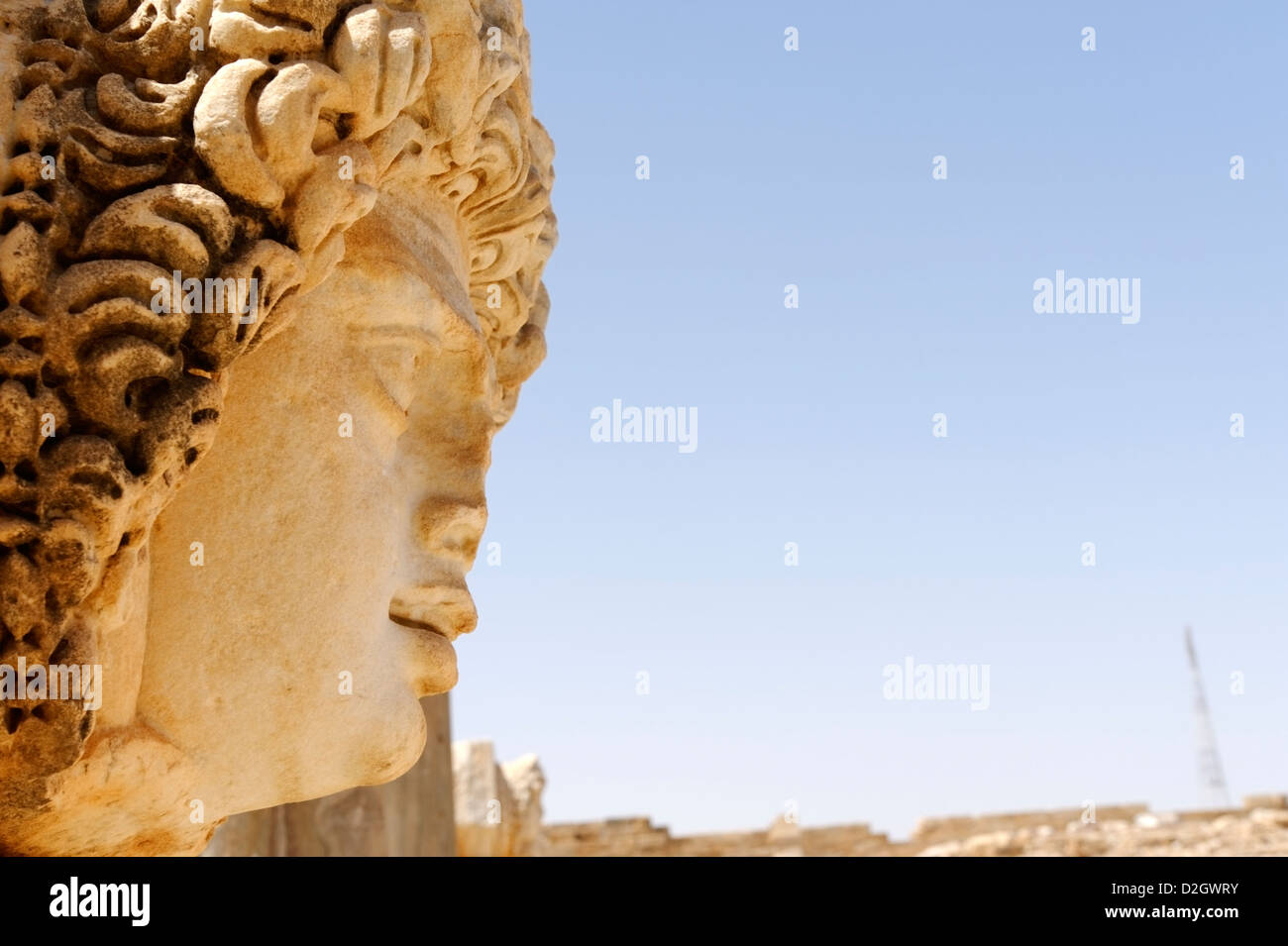 Libya roman medusa hi-res stock photography and images - Alamy