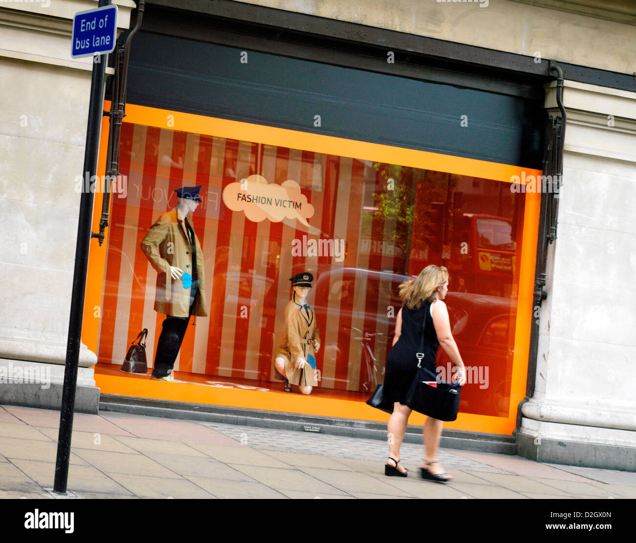 Selfridges london shop window hi-res stock photography and images - Alamy