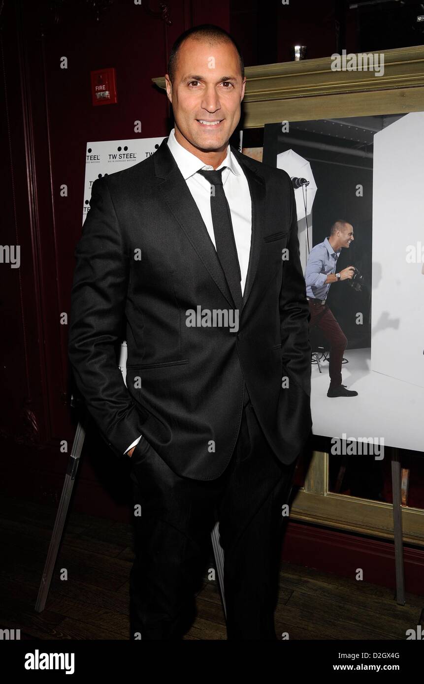 New York, USA. 24th January 2013. Nigel Barker at arrivals for DuJour ...