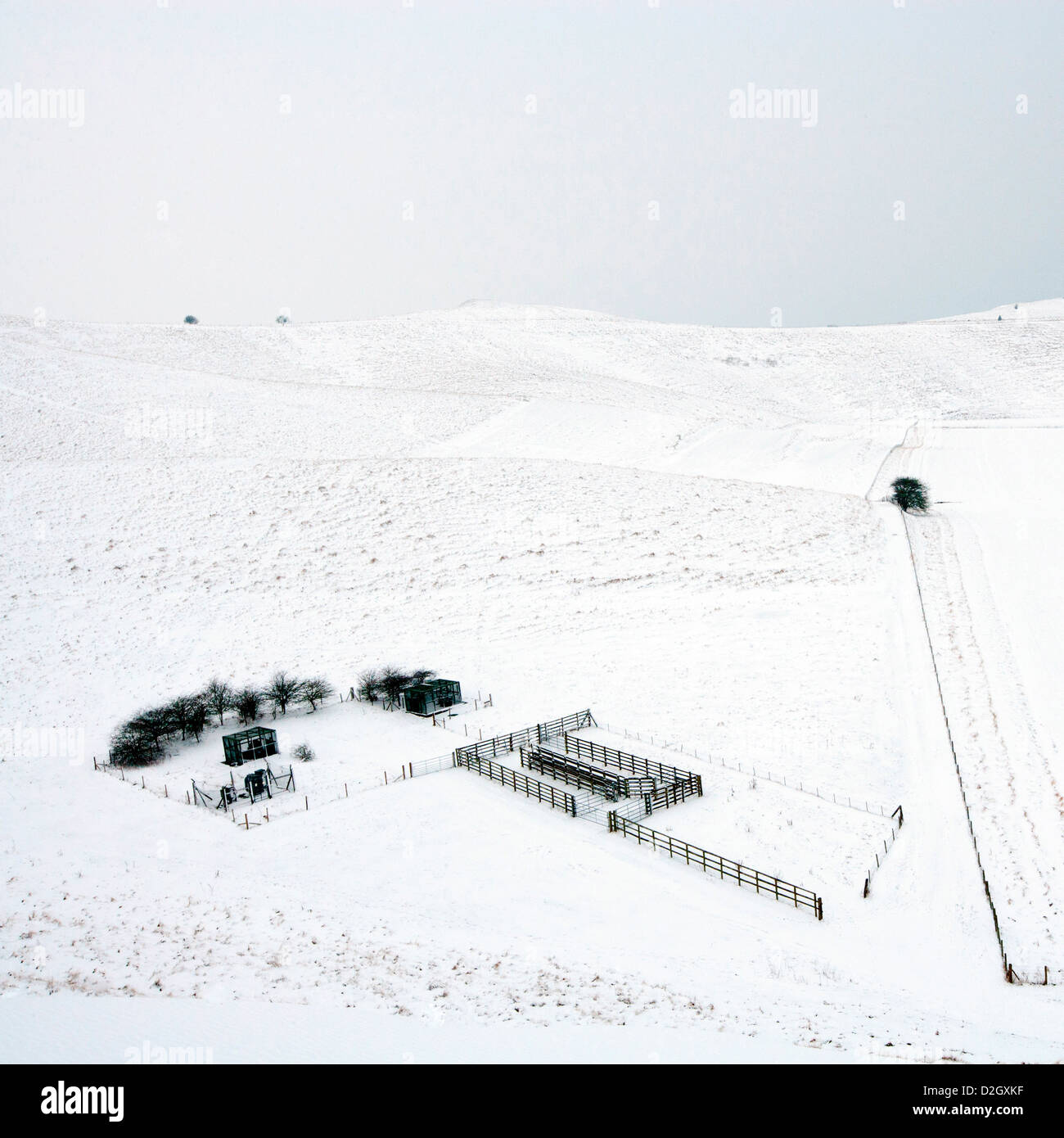 Aerial View Of Farm Buildings High Resolution Stock Photography and ...