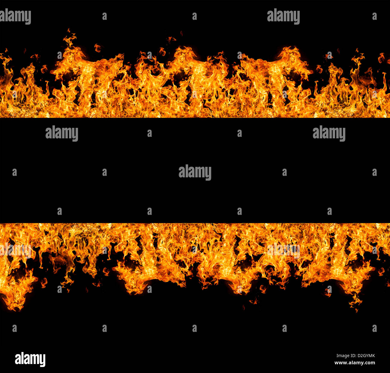 Fire stripe with free space for text Stock Photo - Alamy