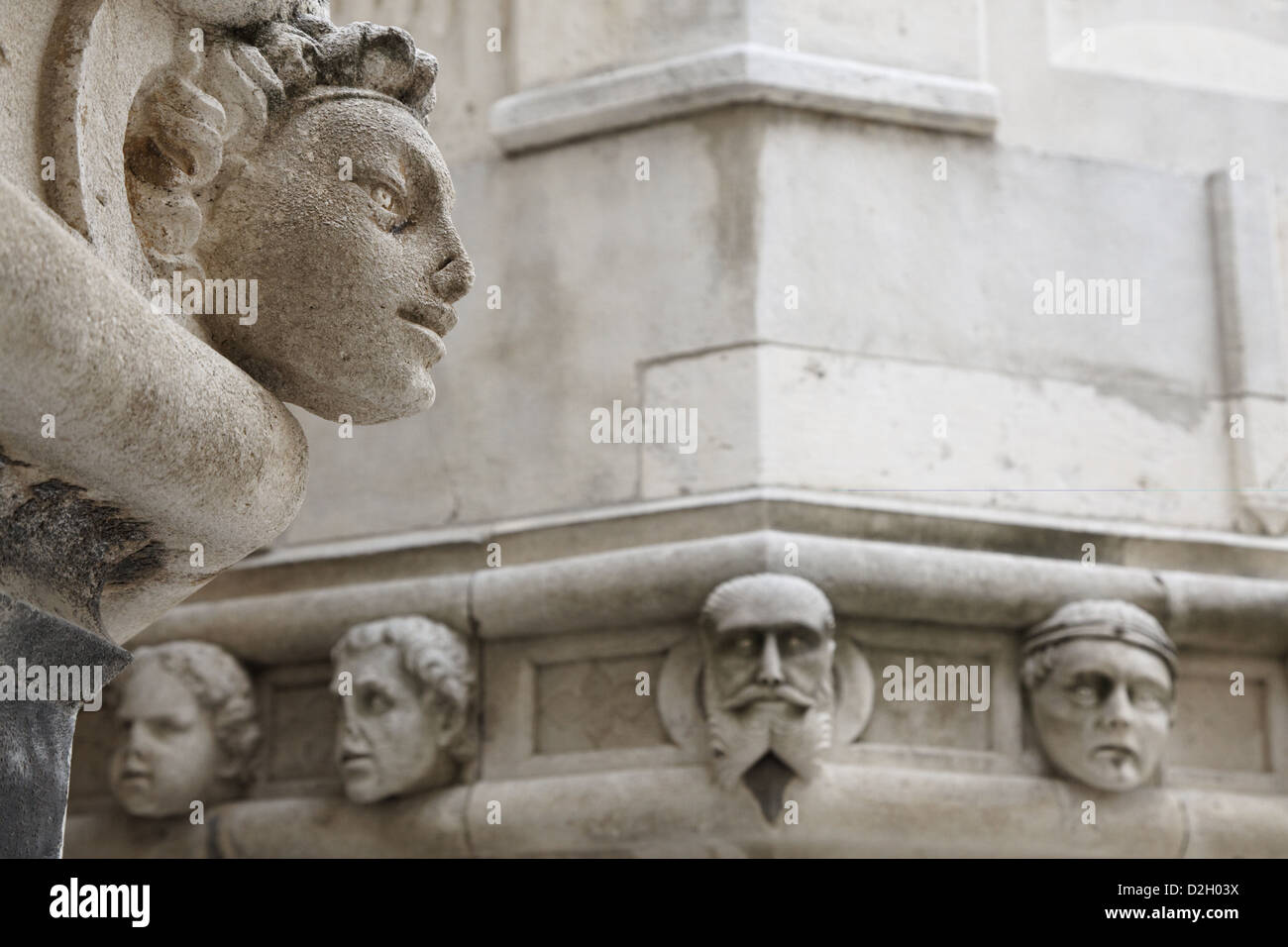 Croatia, Dalmatia, Sibenik, Sibenik, Cathedral of St. James, UNESCO ...