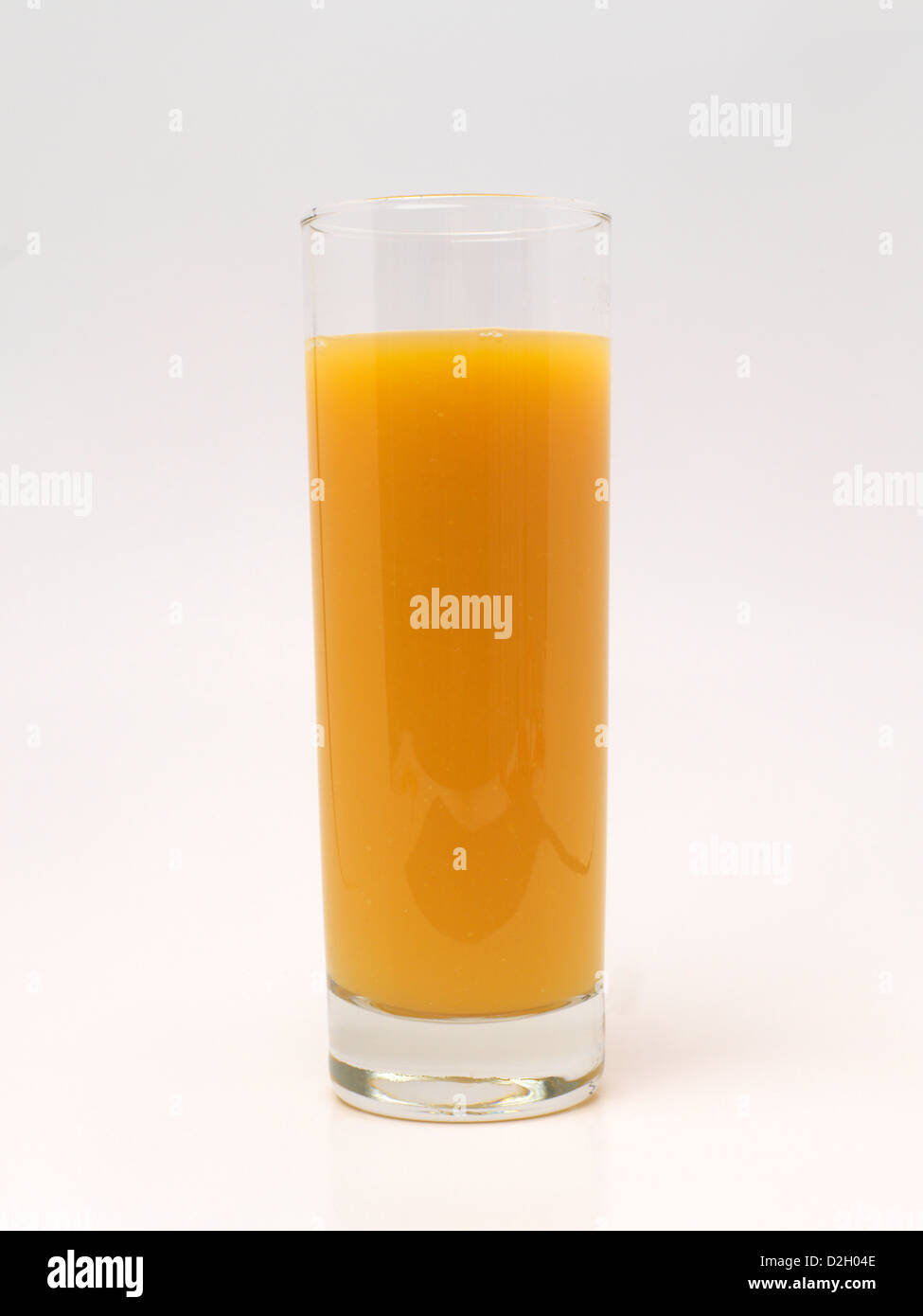 Glass of Orange Juice Stock Photo - Alamy