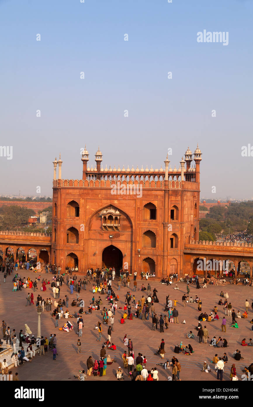 Delhi india jama masjid hi-res stock photography and images - Alamy